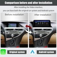 China Lexus RX 2009-2014 12.3 Inch Touchscreen Car Stereo with 8GB RAM 128GB Storage and Wireless CarPlay for sale