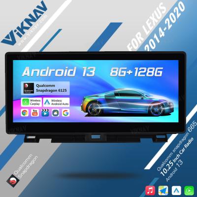 China 10.25-Inch Android Car Radio for Lexus CT200 2014-2020 with 8GB RAM 128GB Storage and Wireless CarPlay for sale