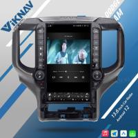 China VIKNAV 13.6 Inch Android Car Radio for Dodge Ram 1500 2019-2024 with 4GB RAM 64GB ROM Wireless CarPlay for sale
