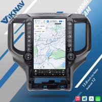China VIKNAV 13.6 Inch Android Car Radio for Dodge Ram 1500 2019-2024 with 4GB RAM 64GB ROM Wireless CarPlay for sale
