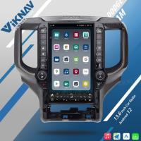 China VIKNAV 13.6 Inch Android Car Radio for Dodge Ram 1500 2019-2024 with 4GB RAM 64GB ROM Wireless CarPlay for sale