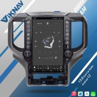 China VIKNAV 13.6 Inch Android Car Radio for Dodge Ram 1500 2019-2024 with 4GB RAM 64GB ROM Wireless CarPlay for sale