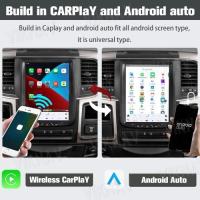 China VIKNAV 10.5 Inch Android Car Radio for Dodge Ram 1500 2013-2018 with 4GB/8GB RAM and Wireless CarPlay for sale