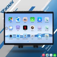 China VIKNAV 15-Inch Android Car Radio for Chevrolet Camaro 2010-2015 | 8GB RAM 128GB Storage Wireless CarPlay for sale