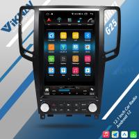 China 12.1 Inch Android Head Unit for Infiniti G25 G37 2004-2013 with 8GB RAM 128GB Storage and Wireless CarPlay for sale