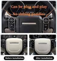 China VIKNAV Land Rover Range Rover Steering Wheel Buttons & Knob Set for L405 Vogue 2013-2017 and L494 Sport 2014-2017 Models for sale