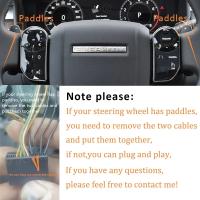 China VIKNAV Land Rover Range Rover Steering Wheel Buttons & Knob Set for L405 Vogue 2013-2017 and L494 Sport 2014-2017 Models for sale