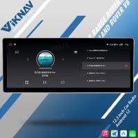 China VIKNAV 12.3-inch Android Car Radio for Land Rover Range Rover V8 L322 2002-2012 with 8GB RAM 128GB Storage GPS Navigation for sale