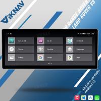 China VIKNAV 12.3-inch Android Car Radio for Land Rover Range Rover V8 L322 2002-2012 with 8GB RAM 128GB Storage GPS Navigation for sale