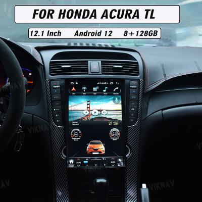 China Viknav 12.1 Inch Vertical Screen Car Radio for Honda Acura TL 2006-2018 with 4GB RAM 64GB ROM Android Head Unit for sale