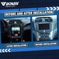 China Viknav 12.1 Inch Vertical Screen Car Radio for Honda Acura TL 2006-2018 with 4GB RAM 64GB ROM Android Head Unit for sale