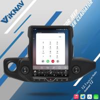 China 12.1-inch Touchscreen Head Unit for Jeep Wrangler JL & Gladiator JT 2018-2023 | 8GB RAM 128GB ROM Android System for sale