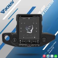 China 12.1-inch Touchscreen Head Unit for Jeep Wrangler JL & Gladiator JT 2018-2023 | 8GB RAM 128GB ROM Android System for sale