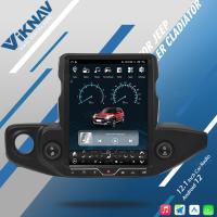 China 12.1-inch Touchscreen Head Unit for Jeep Wrangler JL & Gladiator JT 2018-2023 | 8GB RAM 128GB ROM Android System for sale