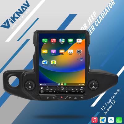 China 12.1-inch Touchscreen Head Unit for Jeep Wrangler JL & Gladiator JT 2018-2023 | 8GB RAM 128GB ROM Android System for sale