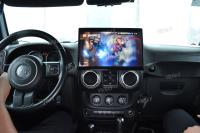 China 15-inch Android GPS Navigation System for Jeep Wrangler 2011-2017 with 8GB RAM 128GB ROM for sale