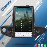 China Tesla Style Jeep Wrangler Radio Upgrade 2018-2021 with 13.6