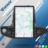China Tesla Style Jeep Wrangler Radio Upgrade 2018-2021 with 13.6