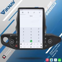 China Tesla Style Jeep Wrangler Radio Upgrade 2018-2021 with 13.6