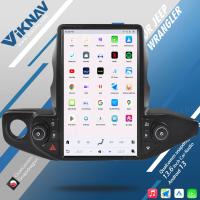 China Tesla Style Jeep Wrangler Radio Upgrade 2018-2021 with 13.6