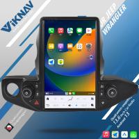 China Tesla Style Jeep Wrangler Radio Upgrade 2018-2021 with 13.6