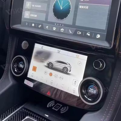 China 10 Inch LCD Touch Screen AC Control Panel for Jaguar XE XF XEL F-Pace 2015-2020 Models for sale