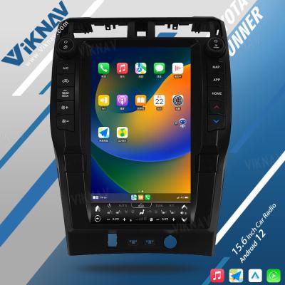 China 15.6-inch Android Toyota 4Runner Head Unit with 8GB RAM 128GB Storage - Apple CarPlay GPS Navigation Multimedia Player 2010-2023 for sale