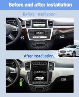 China 12-inch Android Radio for Mercedes Benz ML GL 2012-2015 with 8GB RAM 128GB Storage and Wireless CarPlay for sale