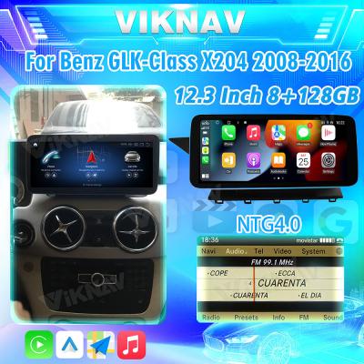 China 12.3-inch Android Head Unit for Mercedes GLK X204 2008-2016 with 8GB RAM 128GB ROM and Wireless CarPlay for sale