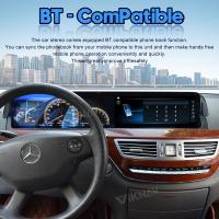 China 12.3 Inch Android Head Unit for Mercedes S-Class 2006-2013 | 8GB RAM 128GB Storage Touch Screen for sale