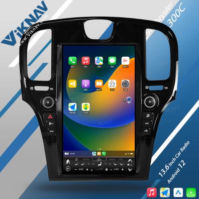China Viknav 13.6-inch Android Auto CarPlay Radio for Chrysler 300C 2011-2023 | 8-Core 6GB RAM 128GB ROM for sale