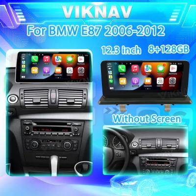 China 12.3 Inch BMW 1 Series E87 Android Head Unit 2006-2012 with 8GB RAM 128GB Storage for sale