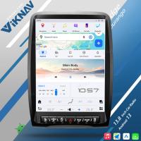 China VIKNAV 13.8 inch Android Head Unit for Dodge Durango 2014-2016 with 8GB RAM 128GB Storage Wireless CarPlay for sale