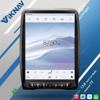China VIKNAV 13.8 inch Android Head Unit for Dodge Durango 2014-2016 with 8GB RAM 128GB Storage Wireless CarPlay for sale