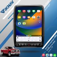 China VIKNAV 13.8 inch Android Head Unit for Dodge Durango 2014-2016 with 8GB RAM 128GB Storage Wireless CarPlay for sale