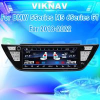 China BMW 5 Series 6 Series X3 X4 M5 2018-2022 Air Conditioning Control Panel with 8.8-inch HD Touch Screen for sale