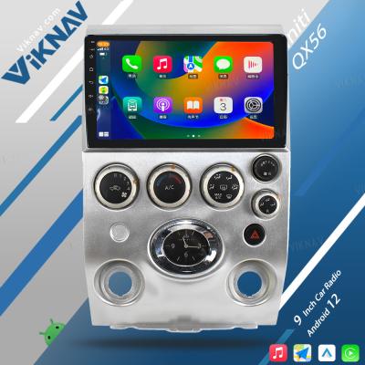 China Infiniti QX56 2003-2010 9 Inch Android Head Unit with 6GB RAM 128GB Storage Wireless CarPlay for sale