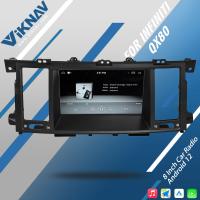 China 8 Inch Android Head Unit for Infiniti QX80 2013-2020 with 8GB RAM 128GB Storage and Wireless CarPlay for sale