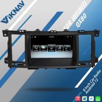 China 8 Inch Android Head Unit for Infiniti QX80 2013-2020 with 8GB RAM 128GB Storage and Wireless CarPlay for sale