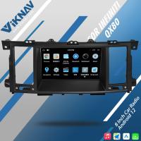 China 8 Inch Android Head Unit for Infiniti QX80 2013-2020 with 8GB RAM 128GB Storage and Wireless CarPlay for sale