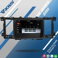 China 8 Inch Android Head Unit for Infiniti QX80 2013-2020 with 8GB RAM 128GB Storage and Wireless CarPlay for sale