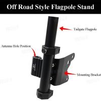 China Viknav Aluminum Alloy Truck Bed Flag Pole Holder for Ford F150 2017-2020 2022 - No Drilling Required for sale