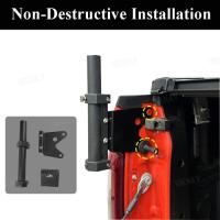 China Viknav Aluminum Alloy Truck Bed Flag Pole Holder for Ford F150 2017-2020 2022 - No Drilling Required for sale