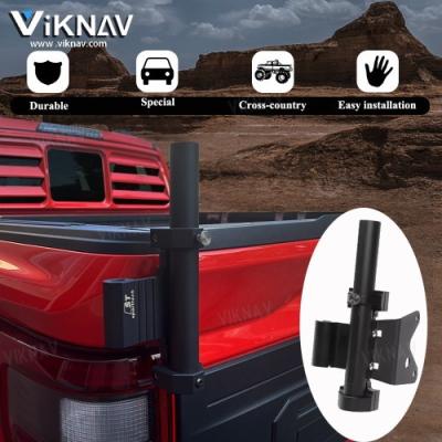 China Viknav Aluminum Alloy Truck Bed Flag Pole Holder for Ford F150 2017-2020 2022 - No Drilling Required for sale