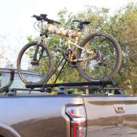 China Viknav Aluminum Truck Bed Bike Rack Mount Lockable Quick Release for Ford F150 Dodge Ram Chevy Silverado for sale