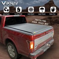 China Viknav Retractable Hard Tonneau Cover for Ford F-150 5.5ft 6.5ft Truck Bed - Aluminum Waterproof Matte Black for sale