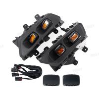 China Viknav Yellow LED Fog Light Signal Lamps 2P for Ford F150 Raptor 2021-2023 | Front Bumper Mount with 58% Accident Prevention Safety for sale