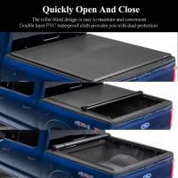 China Viknav 24oz Marine-Grade Vinyl Soft Roll-Up Truck Bed Cover for Ford F-150 5.5/6.5 ft Bed with Weatherproof Design for sale