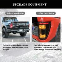 China Viknav Blaze Edition Tail Light Assembly for 2021-2024 Ford F150 Raptor - MP Falcon Wing Design for sale