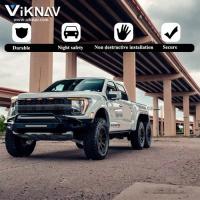 China Viknav MP Concepts Fender Flares for 2021-2024 Ford Raptor F150 with Integrated LED Lights - ABS Plastic Construction for sale
